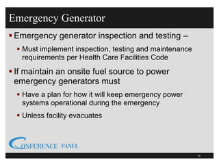 Key Elements of CMS Emergency Preparedness Regulations | PDF