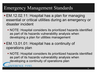 Key Elements of CMS Emergency Preparedness Regulations | PDF