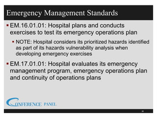 Key Elements of CMS Emergency Preparedness Regulations | PDF