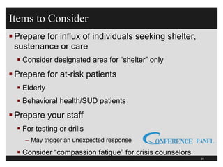 Key Elements of CMS Emergency Preparedness Regulations | PDF