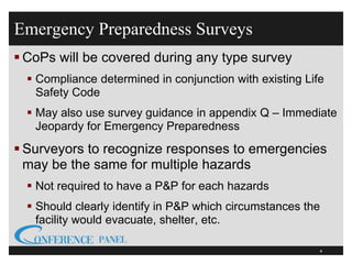 Key Elements of CMS Emergency Preparedness Regulations | PPT