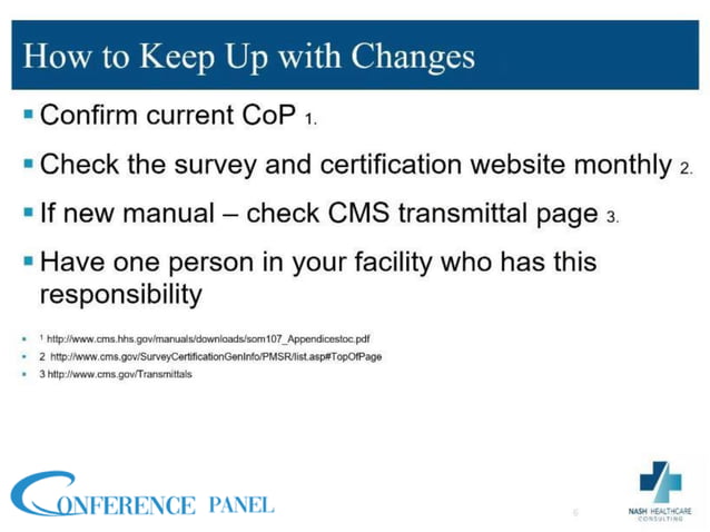 CMS Hospital Conditions of Participation 2022 Surgery PACU, and ...