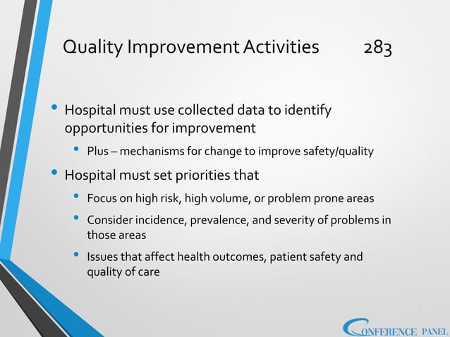 Implementing CMS Hospital QAPI Guidelines for 2024 | PDF | Healthcare ...