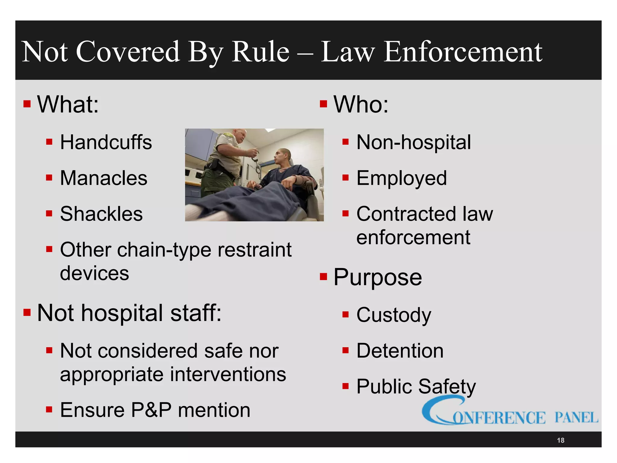 New CMS Guidelines: Hospital Restraint and Seclusion in 2023 | PDF