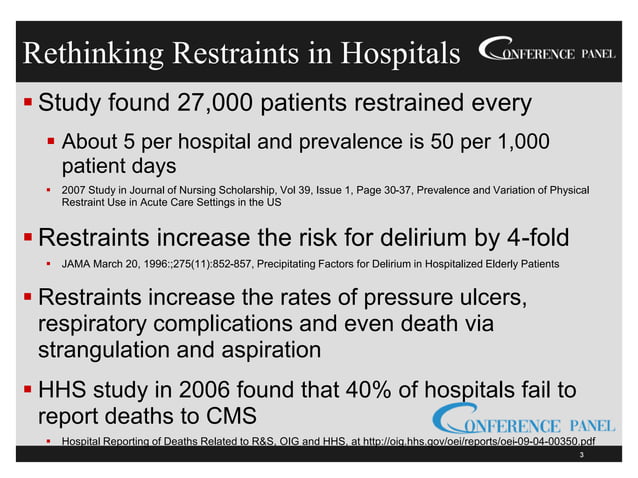 New CMS Guidelines: Hospital Restraint and Seclusion in 2023 | PDF
