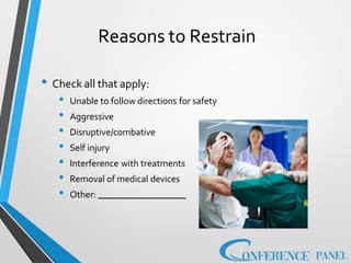 Navigating Most Problematic CMS Standards - Hospital Restraint and ...