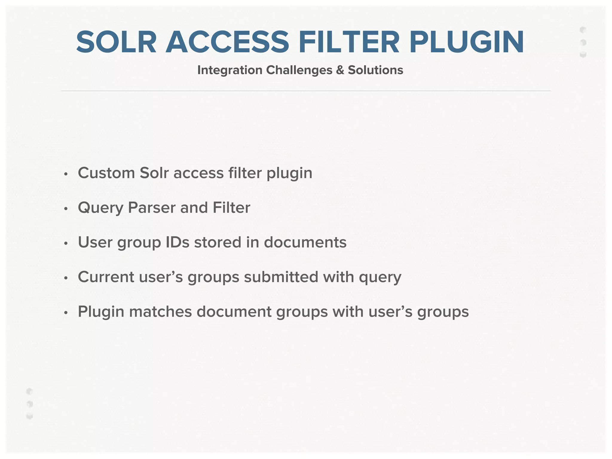 Cms integration of apache solr how we did it. | PDF