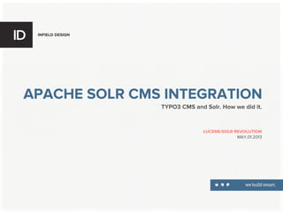 Cms integration of apache solr how we did it. | PDF
