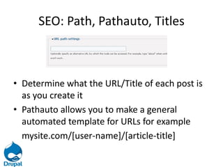 CMS as a Marketing Tool - Drupal | PPTX | Web Development | Internet