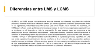 Conoce más sobre CMS, LMS y LCMS | PPTX