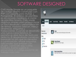 Cms made simple | PPTX