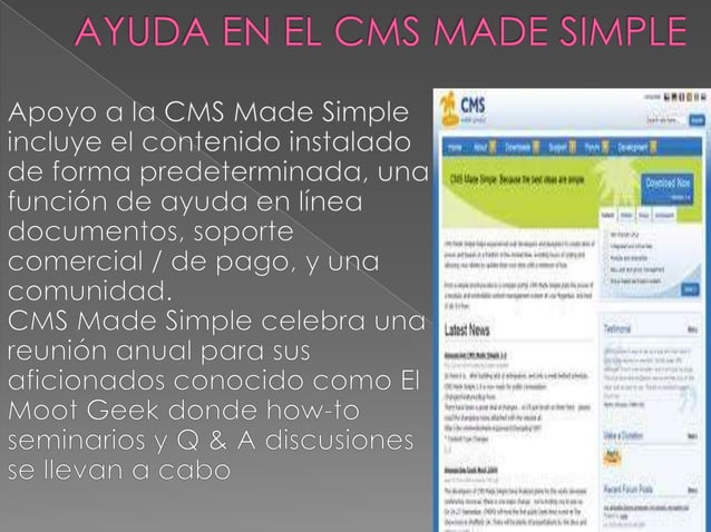 Cms made simple | PPT