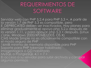 Cms made simple | PPTX