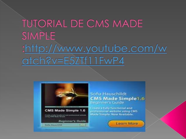 Cms made simple | PPTX