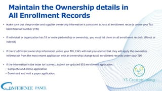 Master CMS Medicare PECOS 2.0: New Enrollment and Validation Portal ...