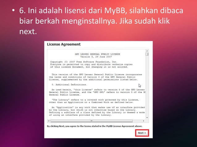 Install Cms MyBB | PPTX