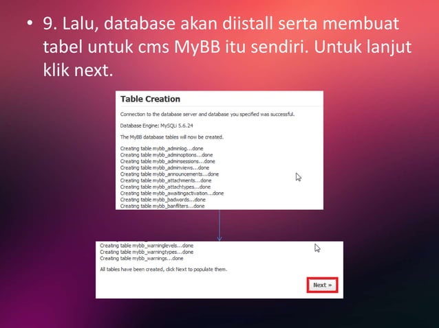 Install Cms MyBB | PPTX