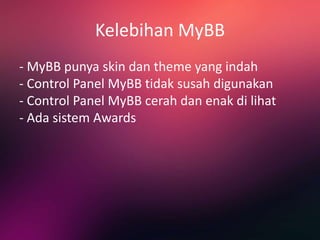 Install Cms MyBB | PPTX