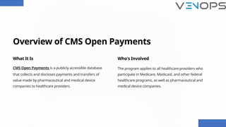 Why Does Open Payments CMS Matter in the Healthcare Industry? | PPT