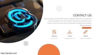 CMS platform for eCommerce - Devollic.pptx