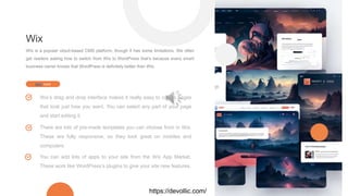 CMS platform for eCommerce - Devollic.pptx
