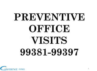 Medicare Preventive Care: A CMS Perspective | PDF