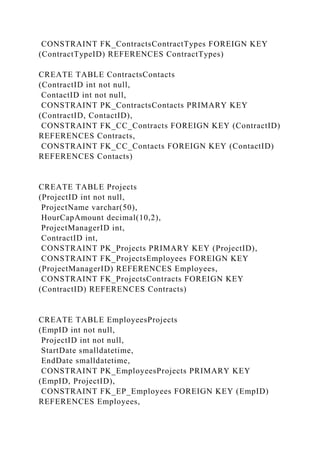CMS Project Phase II InstructionsIn this phase, you will create t.docx