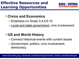 Kids Voting/Civic Learning | PDF