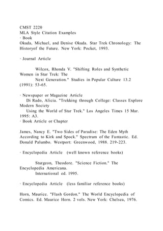 CMST 2220Public Speaking Tips1. Know your material. Pick a | DOCX