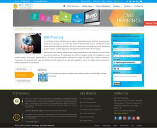 CMS Training | CMS Training company in bangalore. | PPT