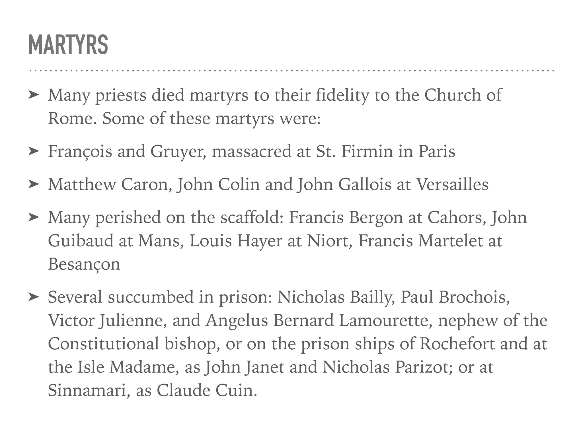 Congregation of the Mission During the French Revolution | PPT