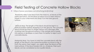 Masonry - Construction Materials and Testing | PPT