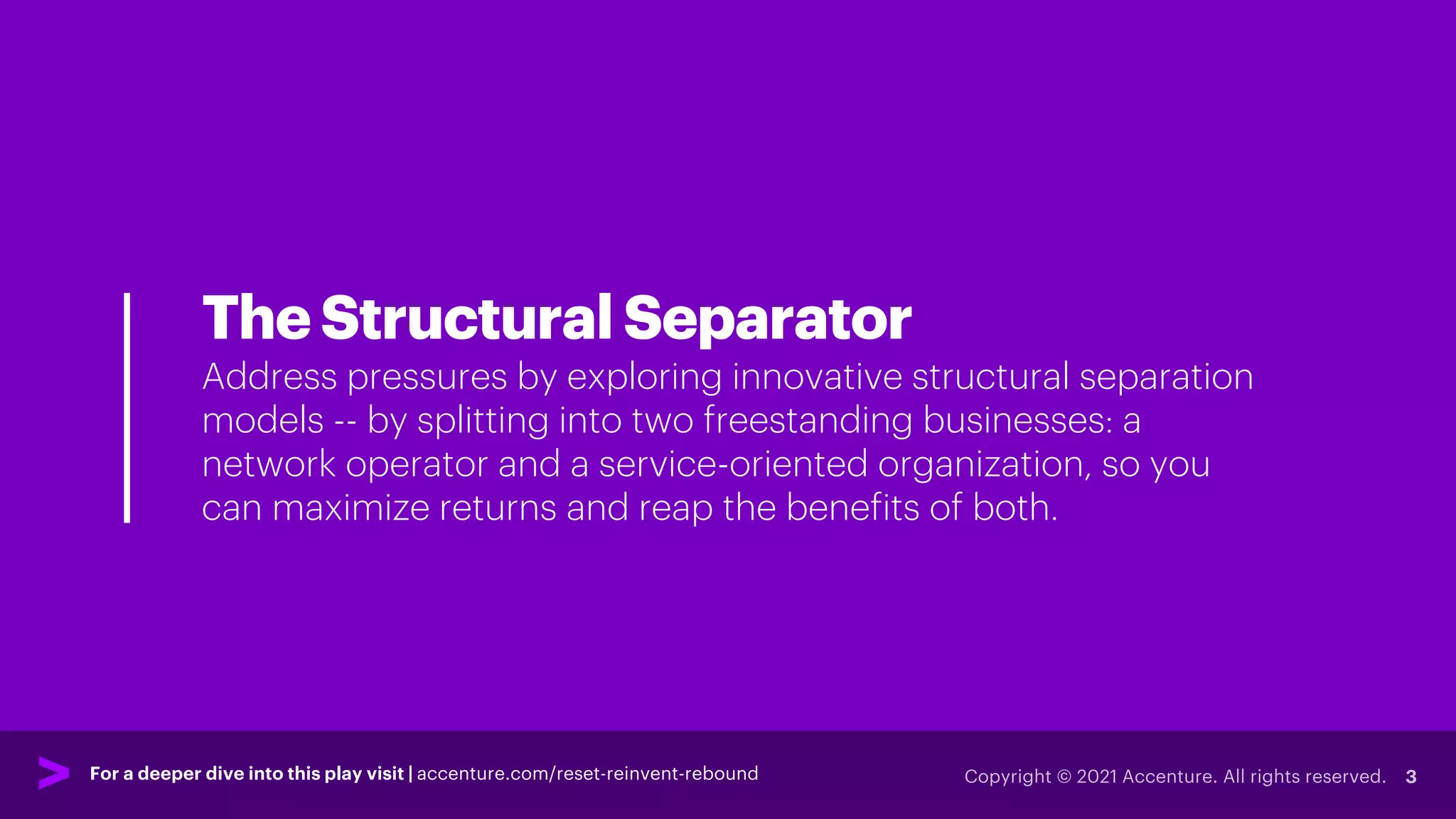 Accenture Communications Industry 2021 - Structural Separator | PDF ...