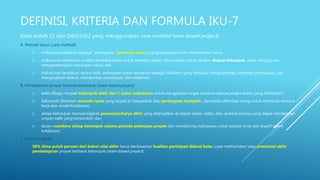 Diskusi implementasi Case METHOD dan team-based project | PPT