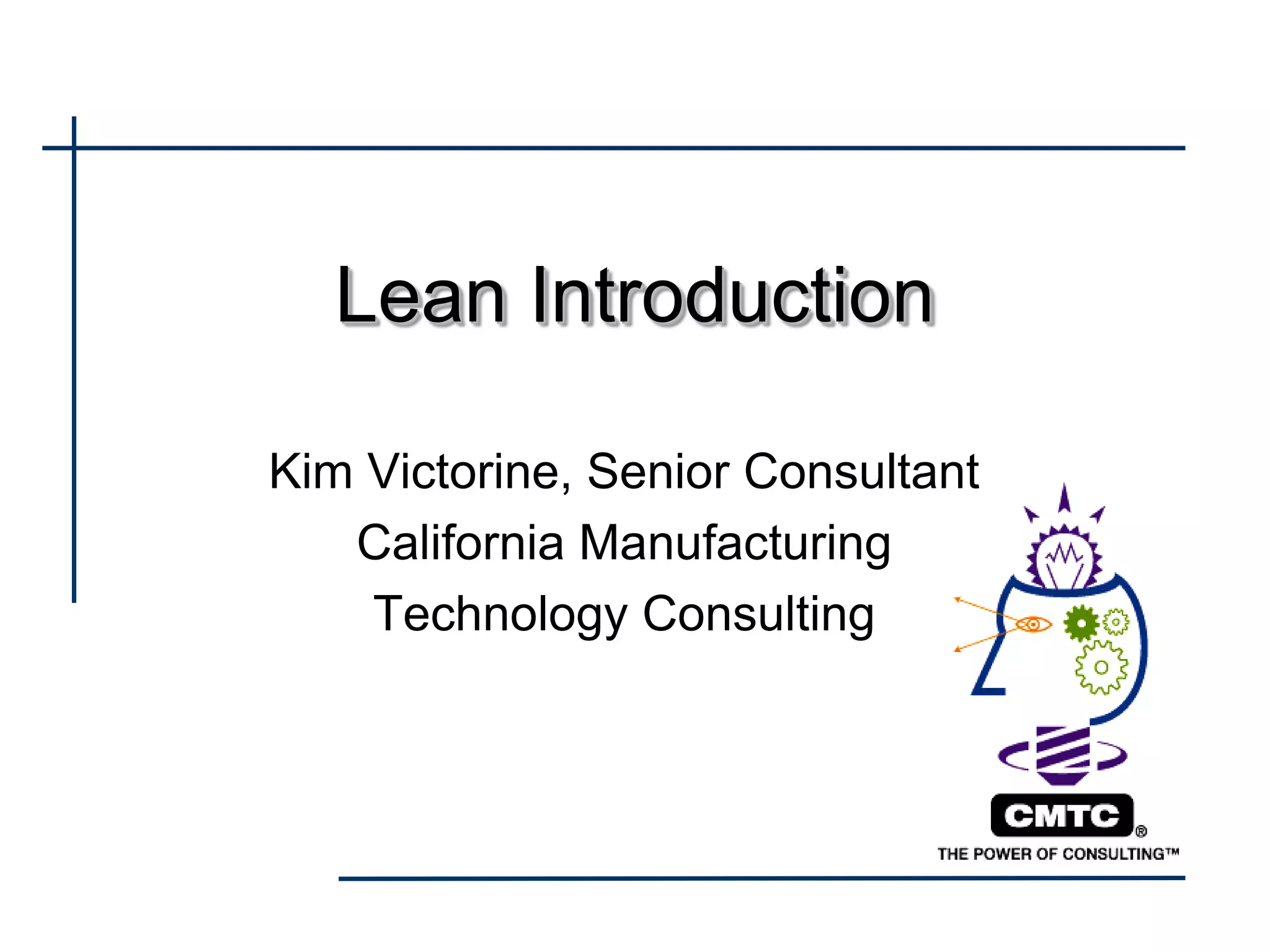 Cmtc Lean Introduction | PDF