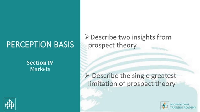 Cmt learning objective 19 perception basis | PPT