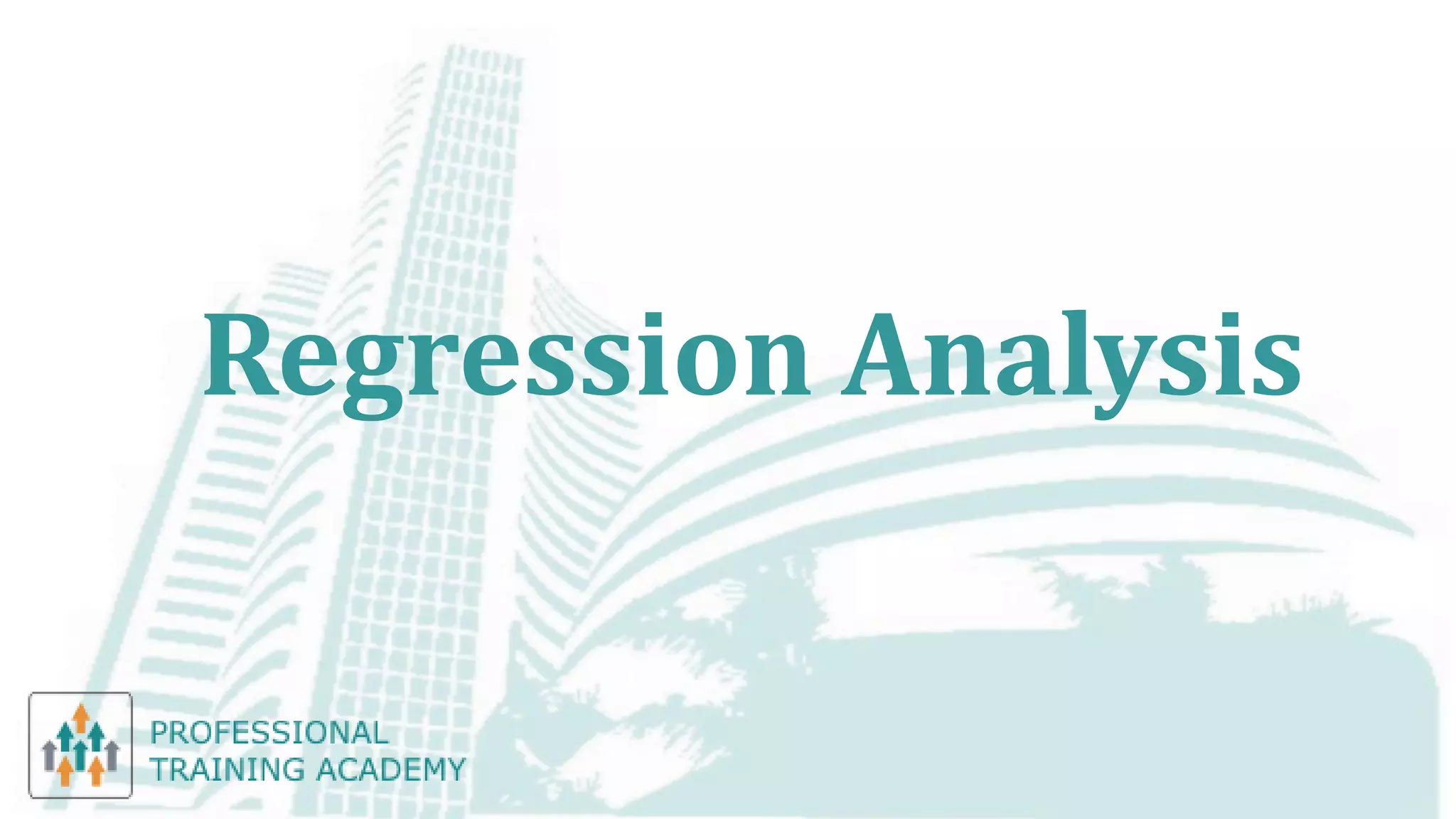 Regression analysis | PPT