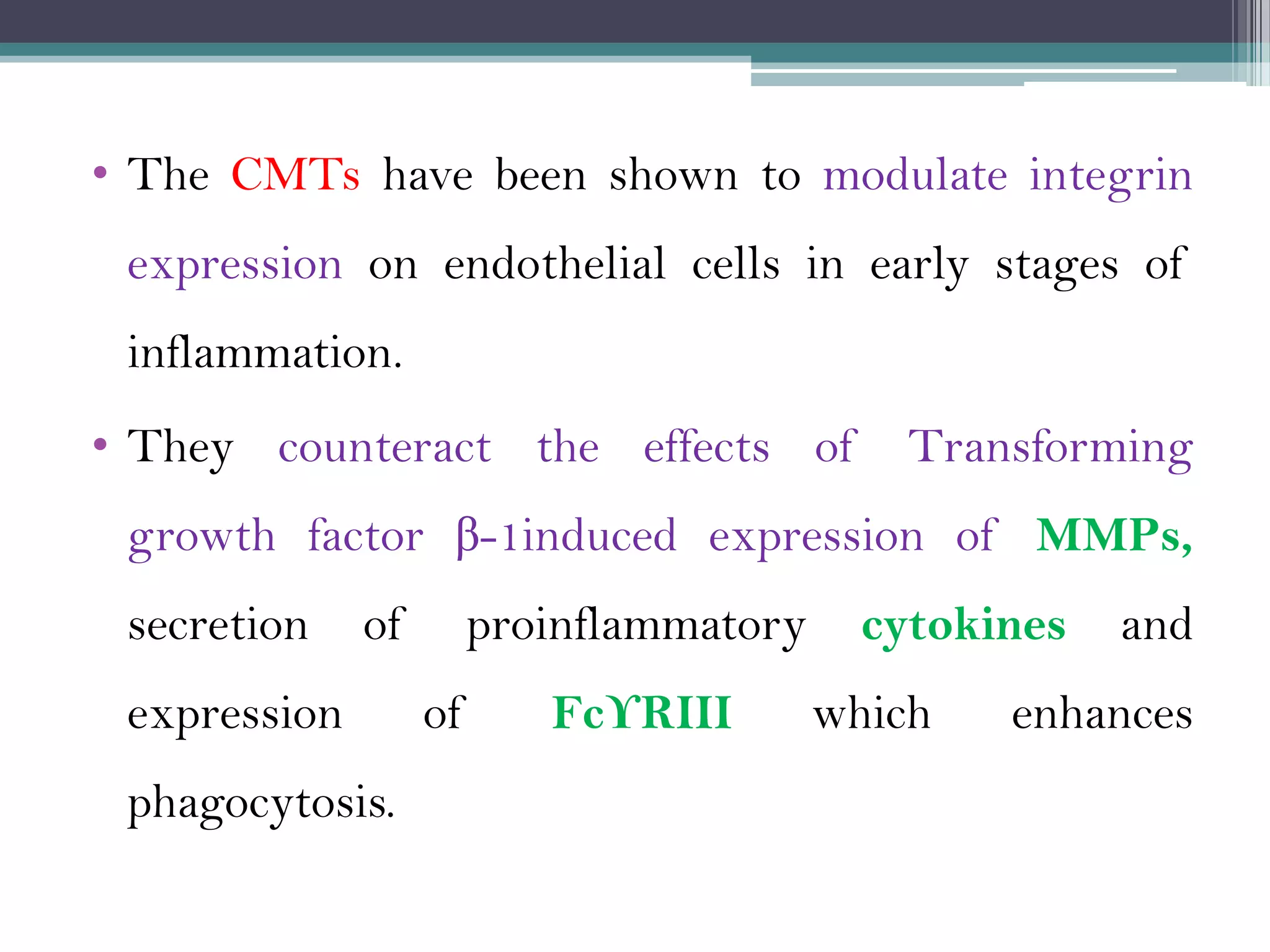 Chemically modified tetracycline- Dr. Rohanjeet | PDF