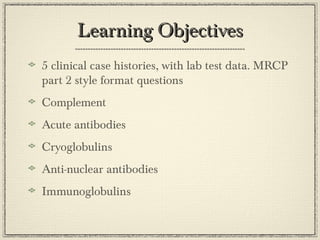 Cmt teaching lab tests ppt | PPT