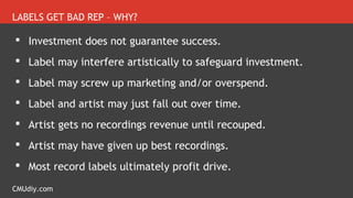 CMU:DIY x Urban Development 06 – Where Labels & Publishers Fit In | PPT