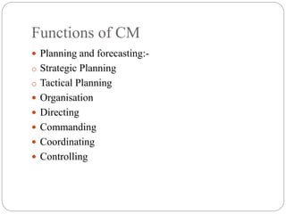 CONSTRUCTION MANAGEMENT | PPTX