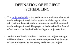 Construction Scheduling, Work Study & Work Measurement | PPTX ...