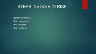 ELEMENTS OF RISK MANAGEMENT AND VALUE ENGINEERING | PPTX | Civil ...