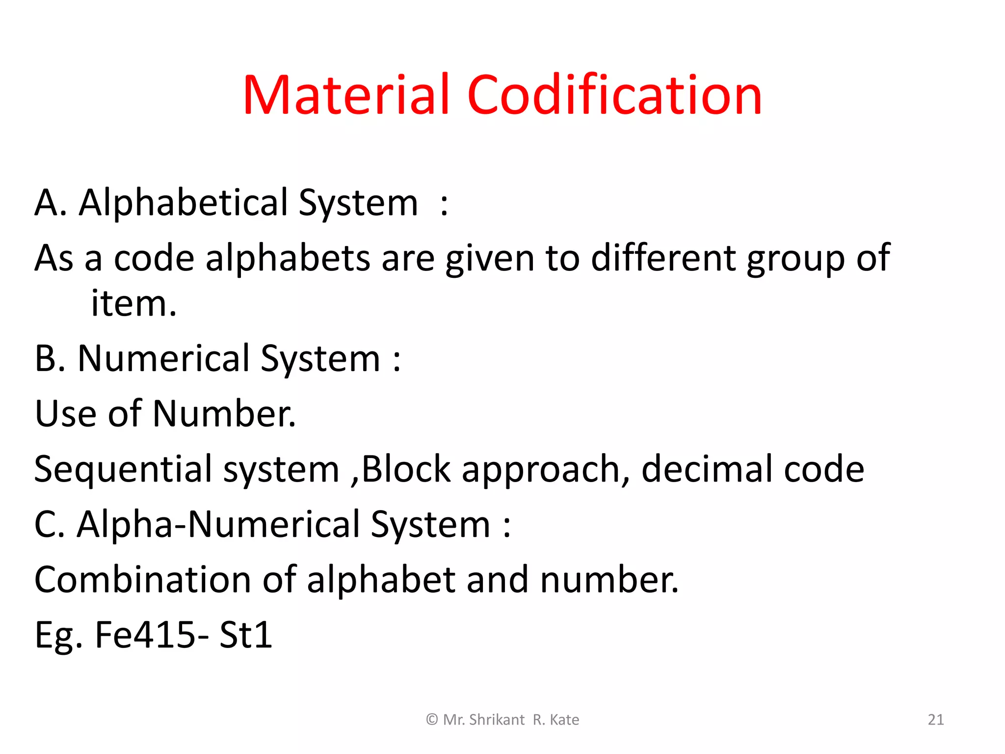 Material Management and Human Resource Management _ Unit 5 ...
