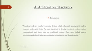 Introduction to artificial intelligence technique | PPT