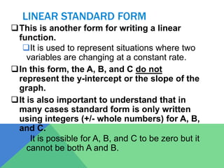 Slope and Equations of Lines | PPTX