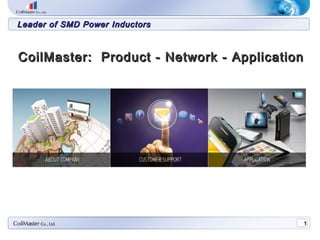CoilMaster: Product-Network-Application | PPT