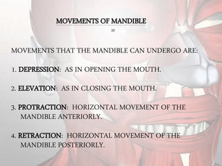 muscles of mastication | PPTX