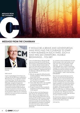 CMV Outlook - Edition 130: Winter 2014 | PDF