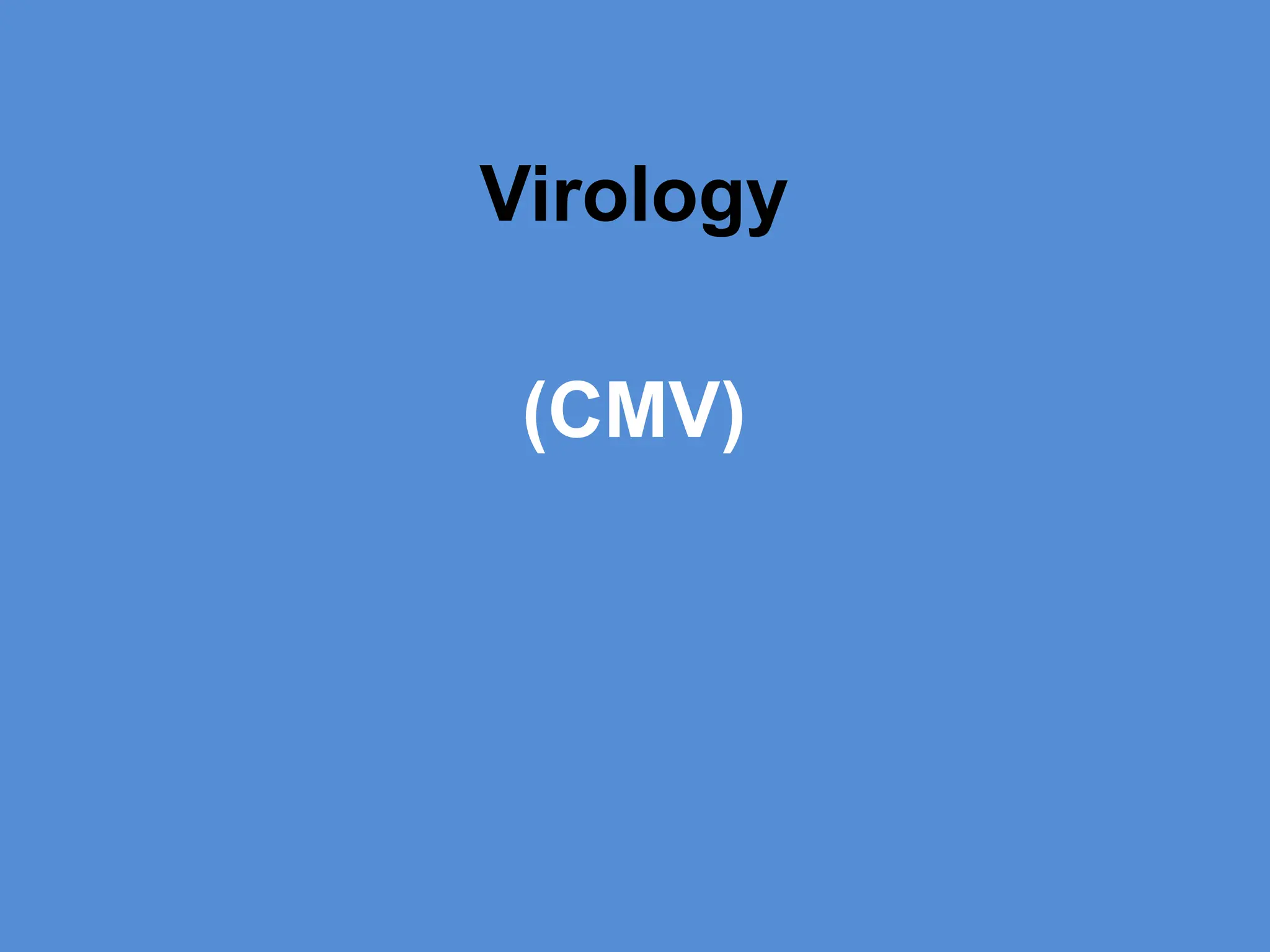 cytomegalovirus lifecycle transmission how cause the disease | PDF